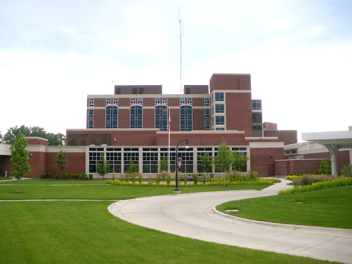 Holland Hospital - Façade Enhancements - EV Construction