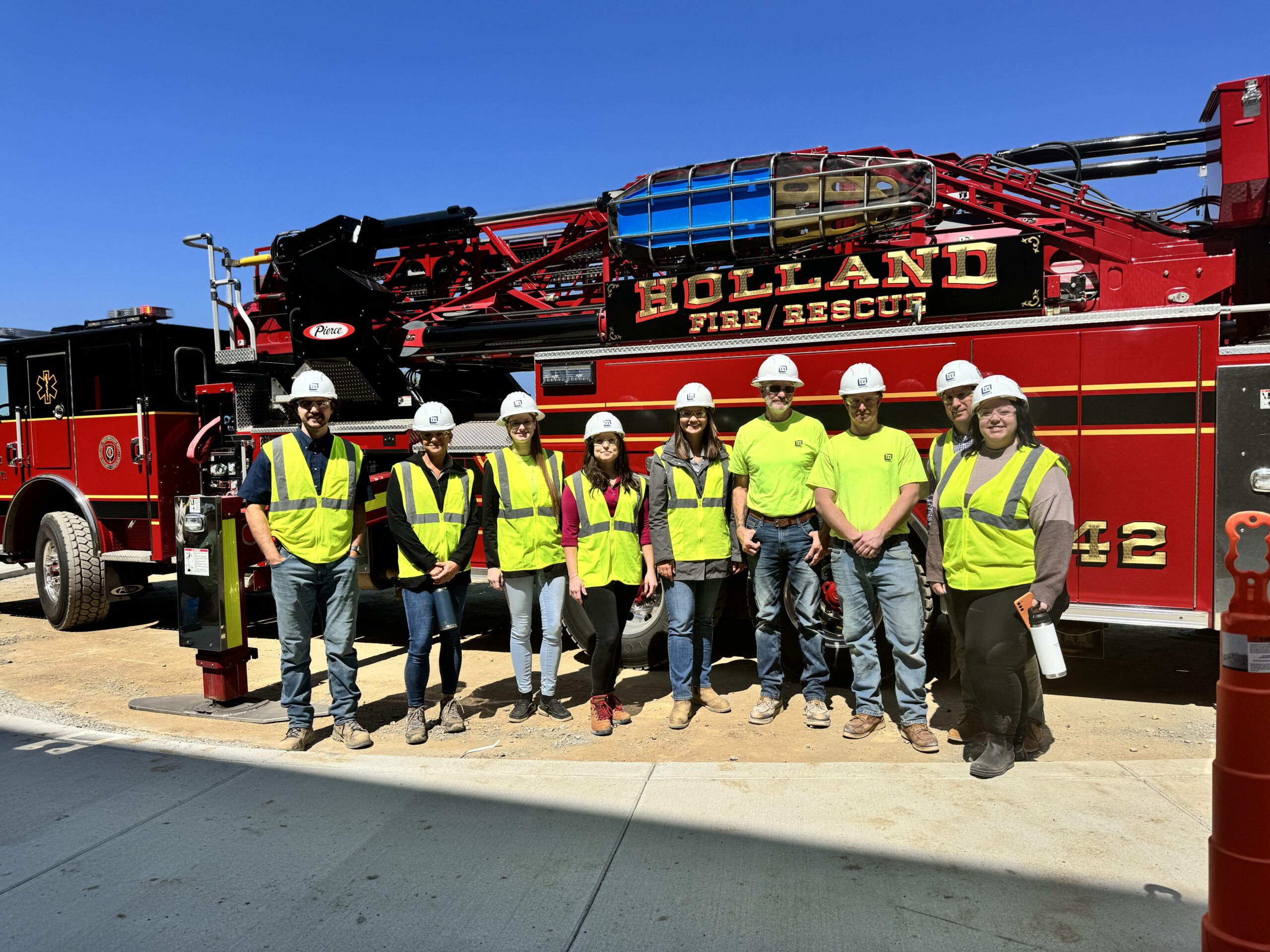 Holland Fire Department Partners with Resthaven and EV Construction for ...