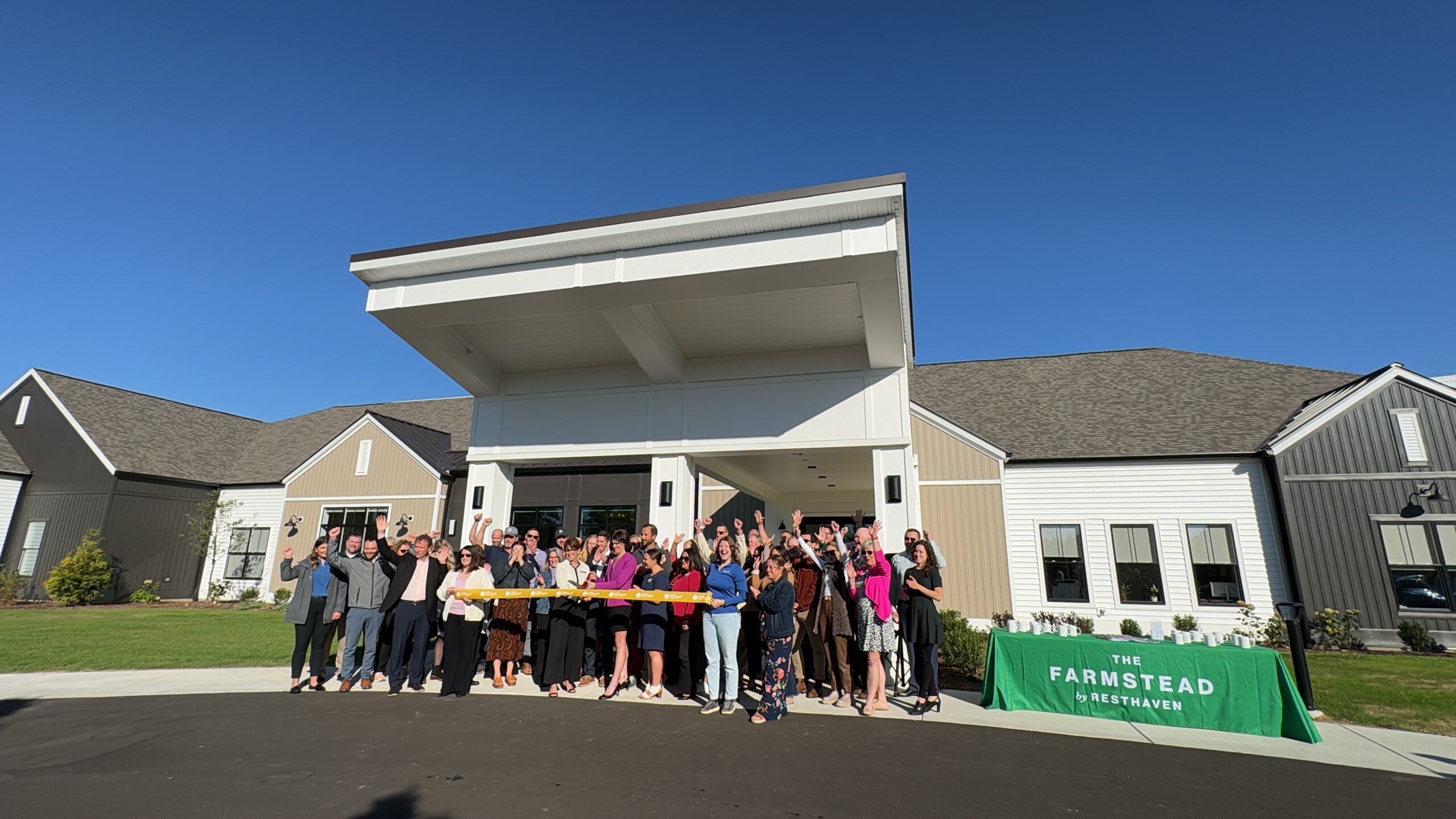 Resthaven Celebrates Ribbon Cutting for The Farmstead - EV Construction